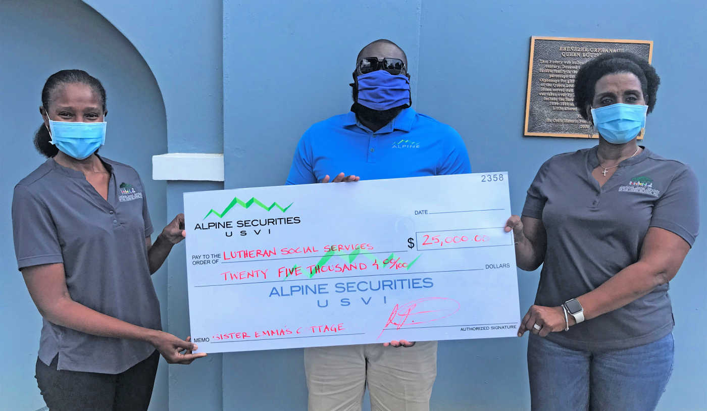 Securities Company Donates $25,000 to Children with Disabilities