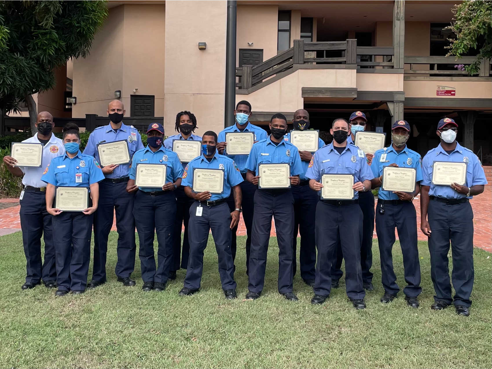 Over a Dozen Fire Service Members Complete UVI Cell Emergency Medical ...
