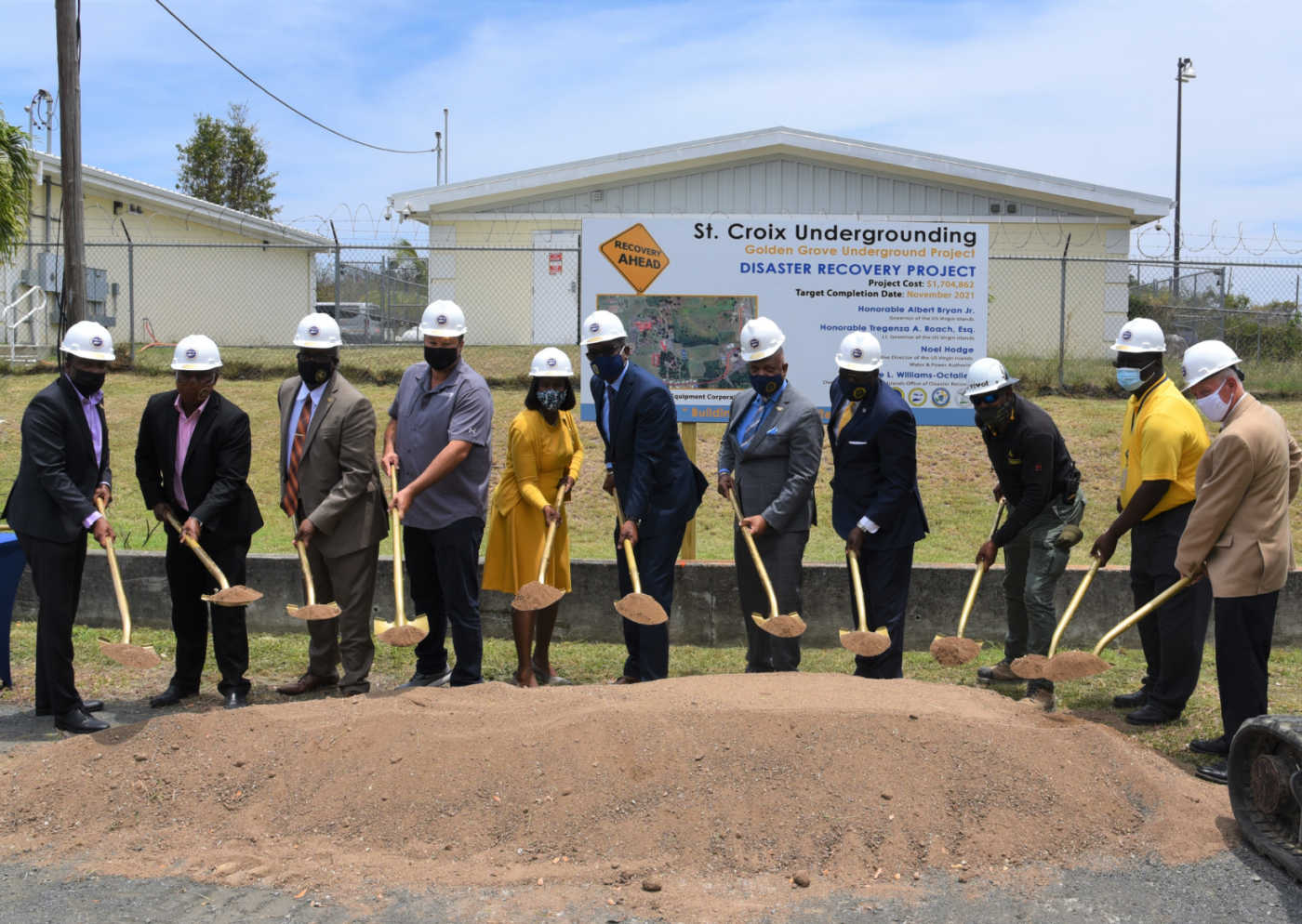 WAPA Breaks Ground For Electrical Undergrounding Projects on St. Croix