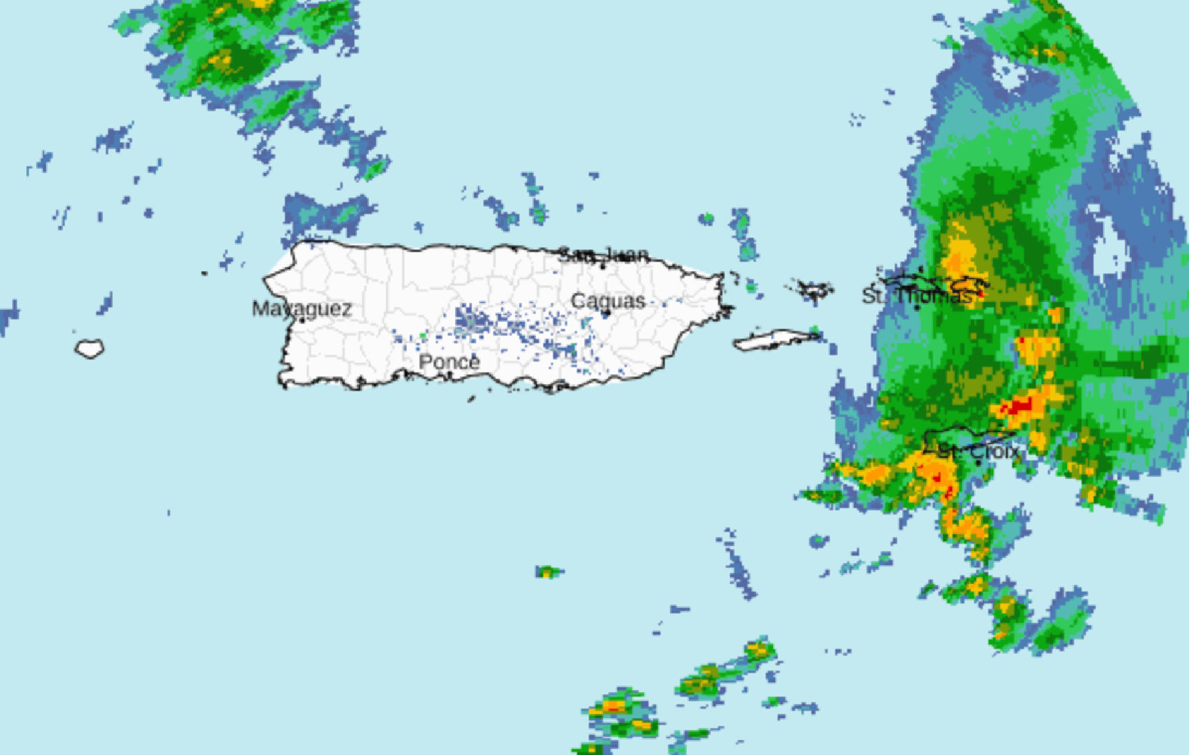National Weather Service Warning of Deteriorating Weather Through Weekend