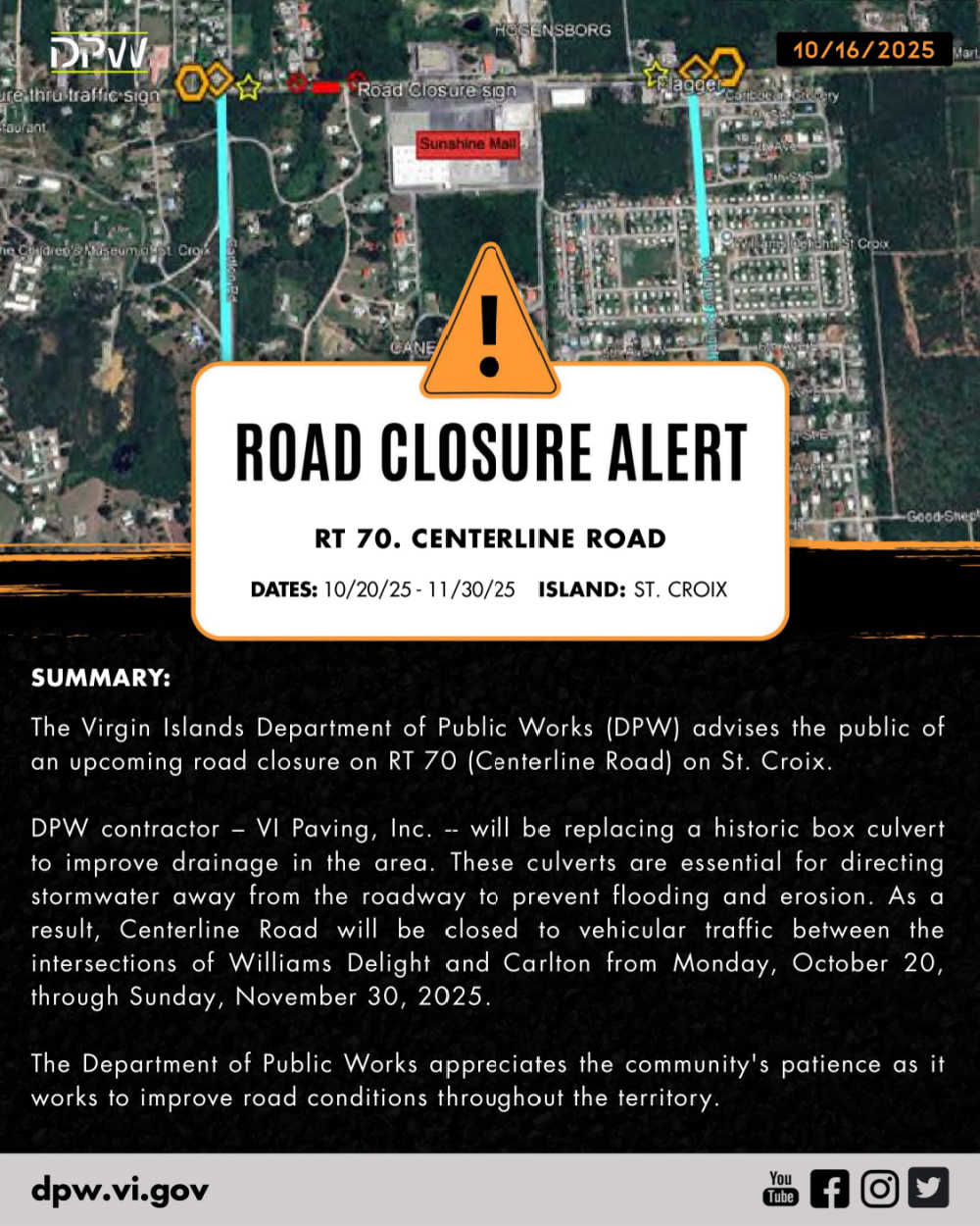 WAPA Announces Rotational Power Outages for St. Croix District Due to ...