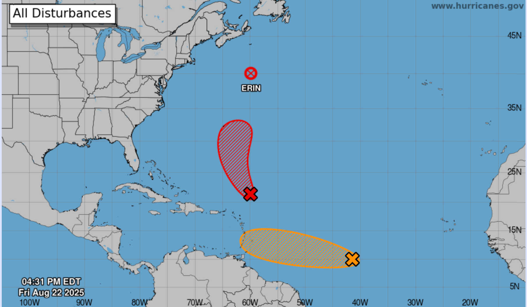 Tropical Wave in Central Atlantic Could Develop as Northern System ...