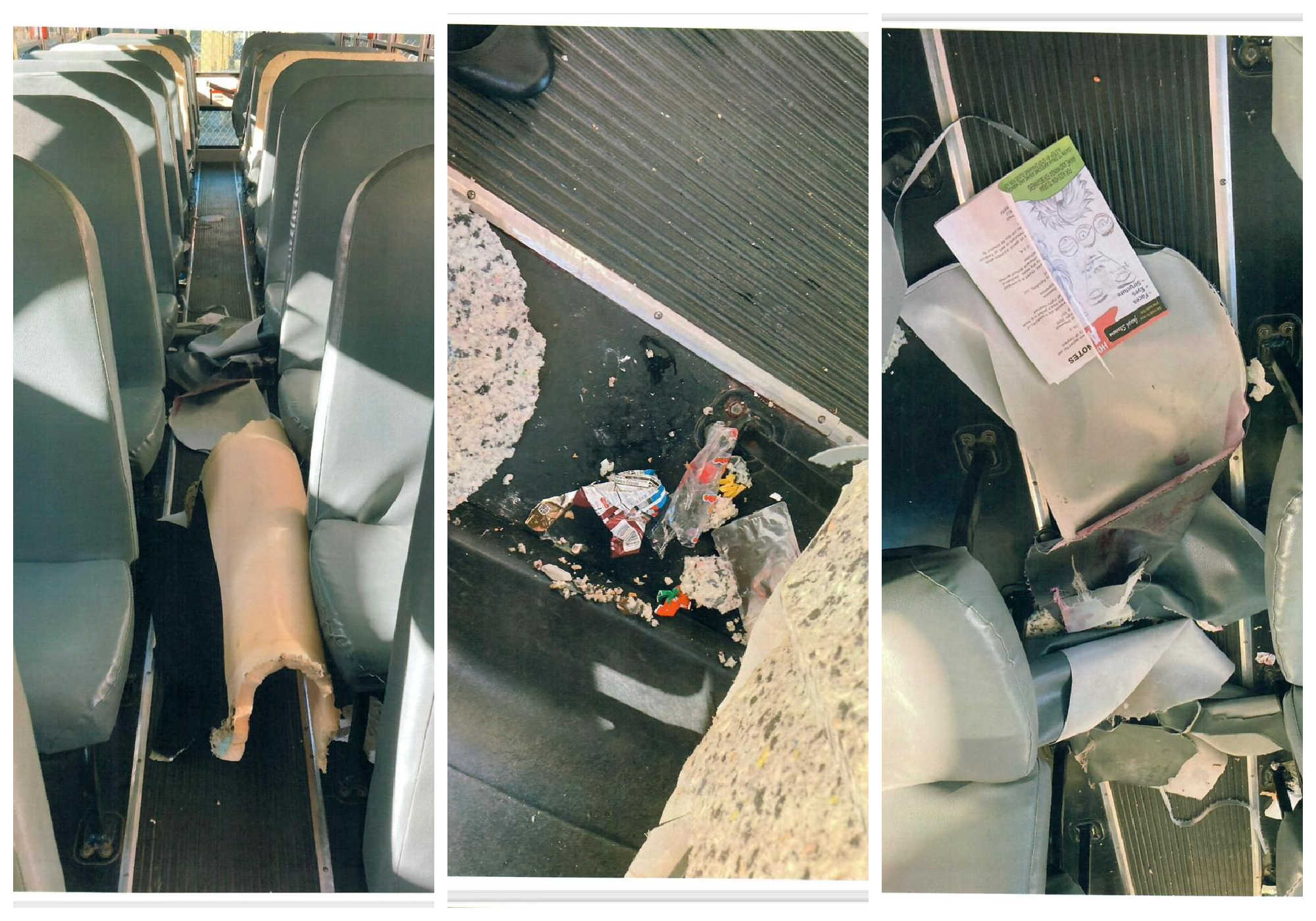 Dept. of Education Investigates Vandalism of School Bus, Suspends Service